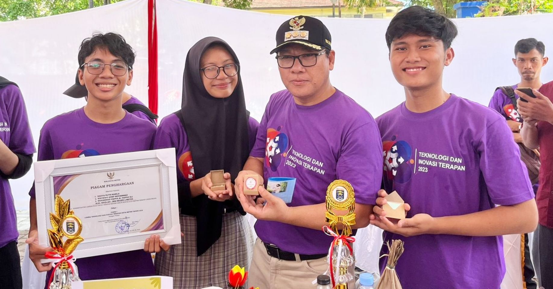 Selamat! SMAN 6 Metro Juara 1 Lomba Teknologi dan Inovasi Terapan Kota ...