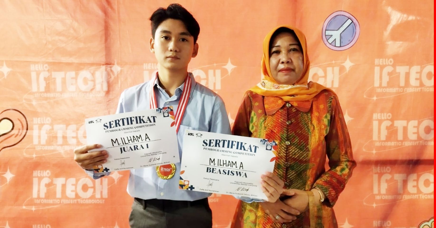 Tak Sengaja Ikut Lomba, Siswa SMKN 9 Bandar Lampung Ini Justru Juara Ke ...