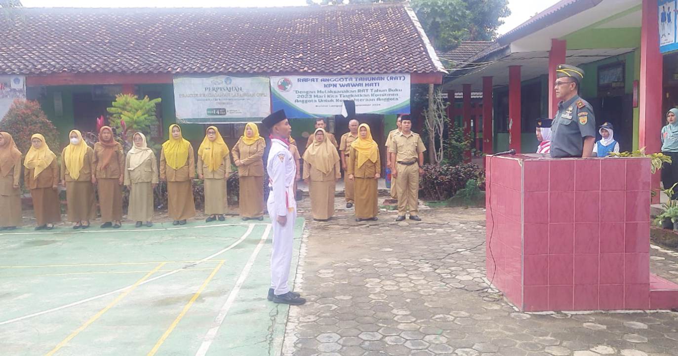 Irup di SMPN 17 Bandar Lampung, Mayor Bagus Pinta Pelajar Jauhi Kenakalan Remaja - SMARTNEWS.ID